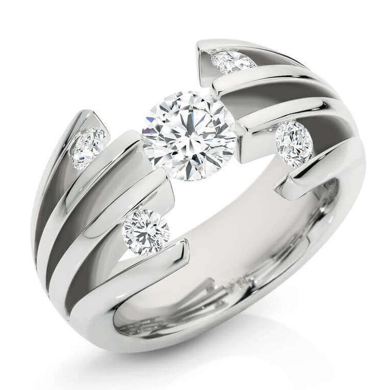 Tension Set Rings | Award Winning | Perfectly Handcrafted